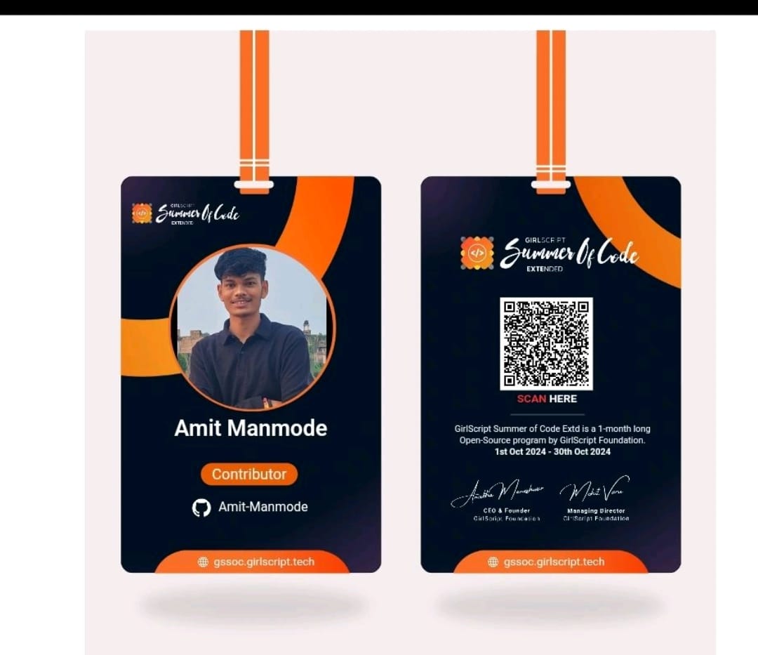 Amit Manmode - Professional Portfolio